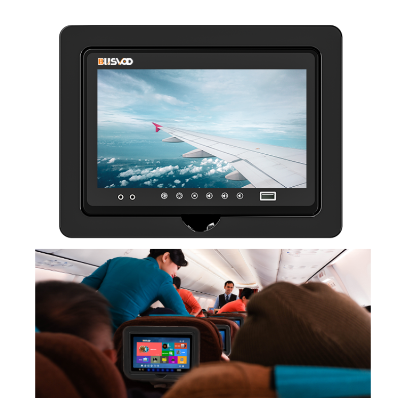 9-inch Bus WiFi Vod Android Display Rear Seat Headrest Tablet Computer Bus